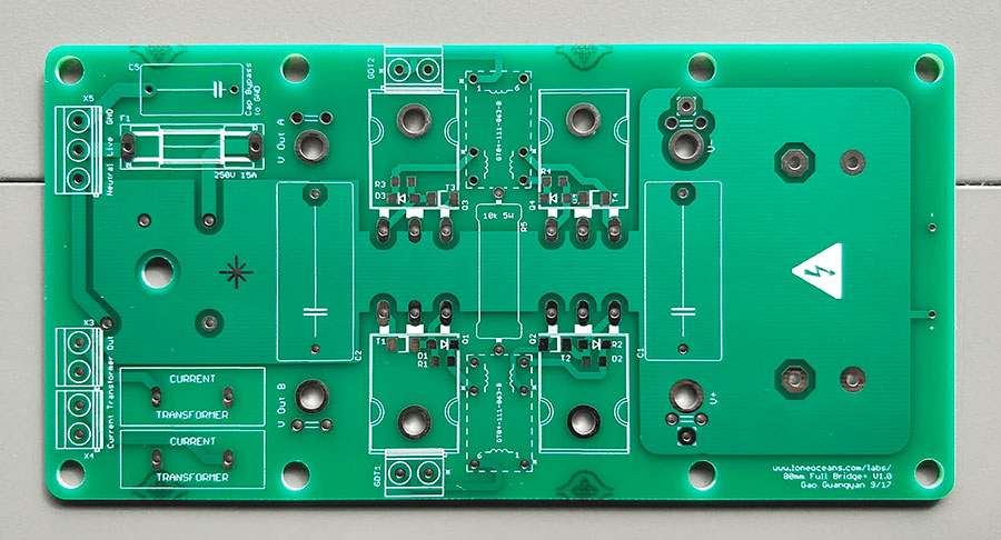 Sales - 80mm FullBridge Plus V1.1 PCB
